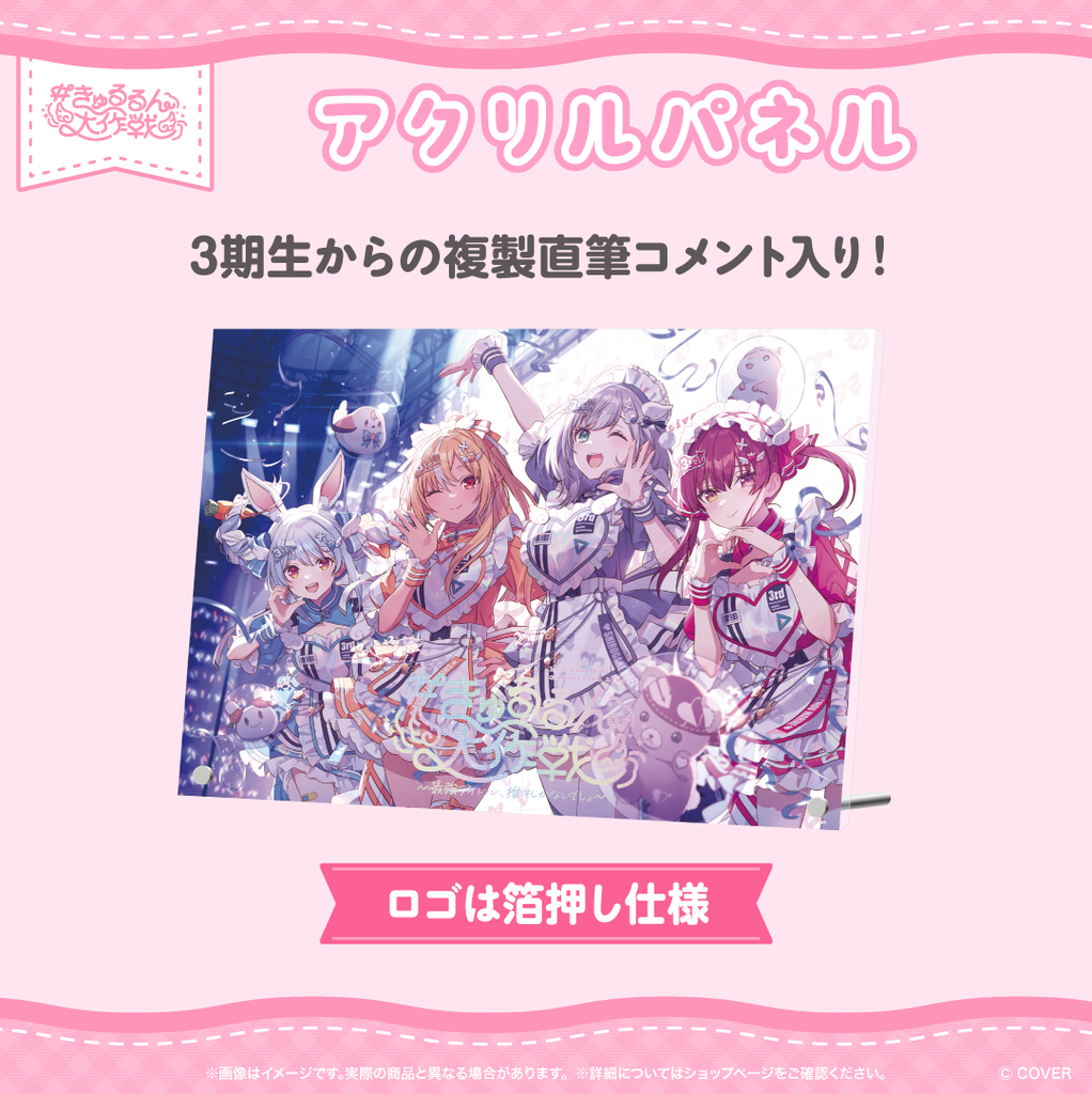 【2次販売】hololive 3rd Generation Live #きゅるるん大作戦 〜最強アイドル、推すしかないでしょ〜 ライブグッズ ...