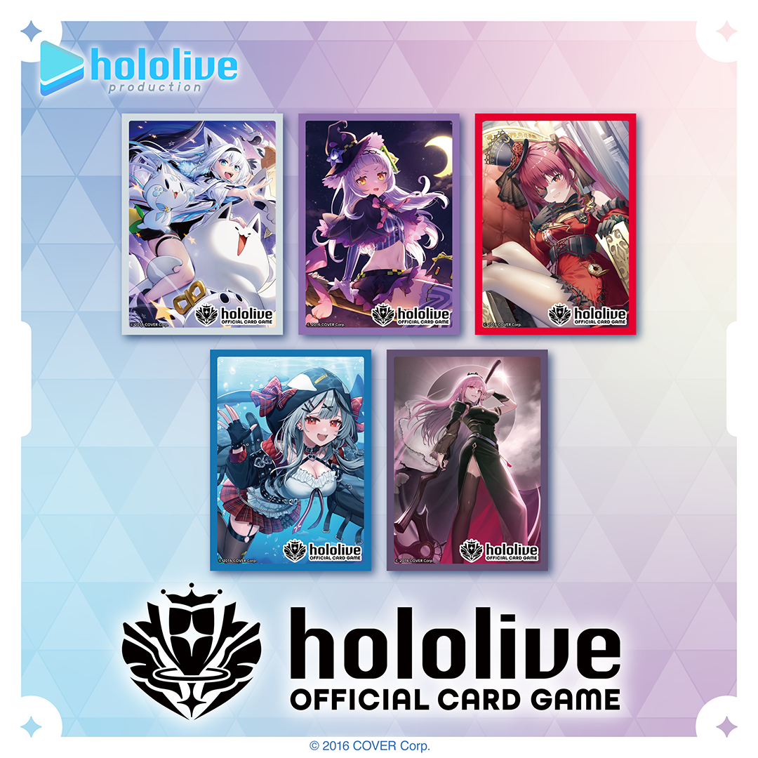 hololive OFFICIAL CARD GAME Official holocard Sleeve vol.4 - vol.8 – hololive production ...